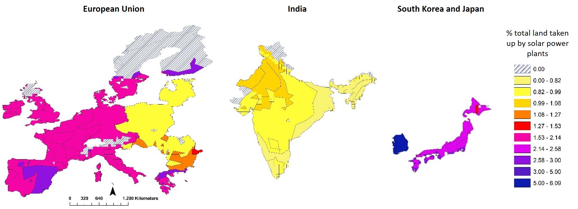 New article published: The potential land requirements and related land ...